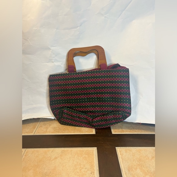 no brand | Bags | Pandan Bag With Wood Handle | Poshmark